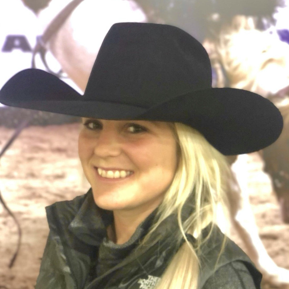 Rodeo King 10X 4 1/2" Brim | Black – The Cow Lot