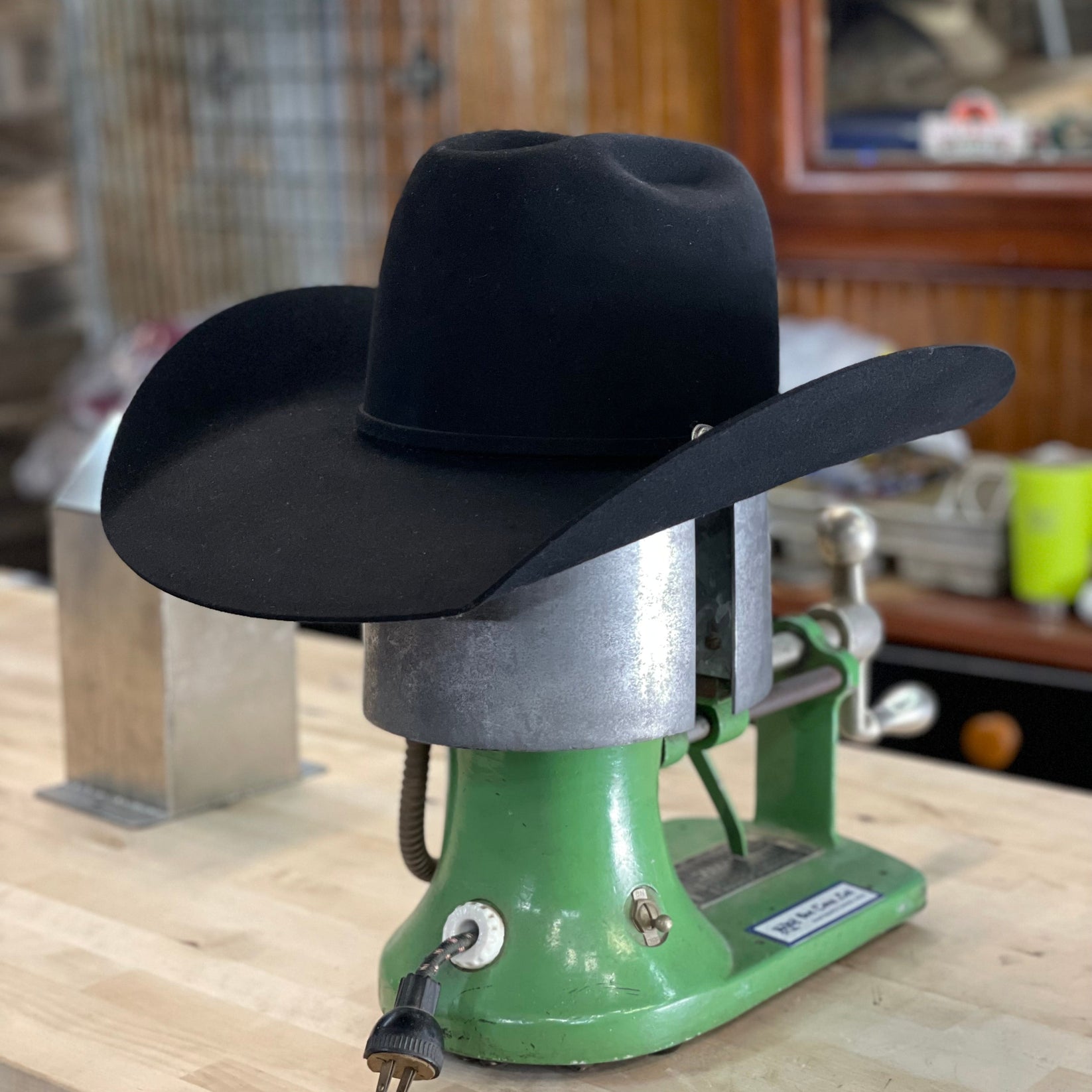 Rodeo King 7X 5" Brim | Black – The Cow Lot