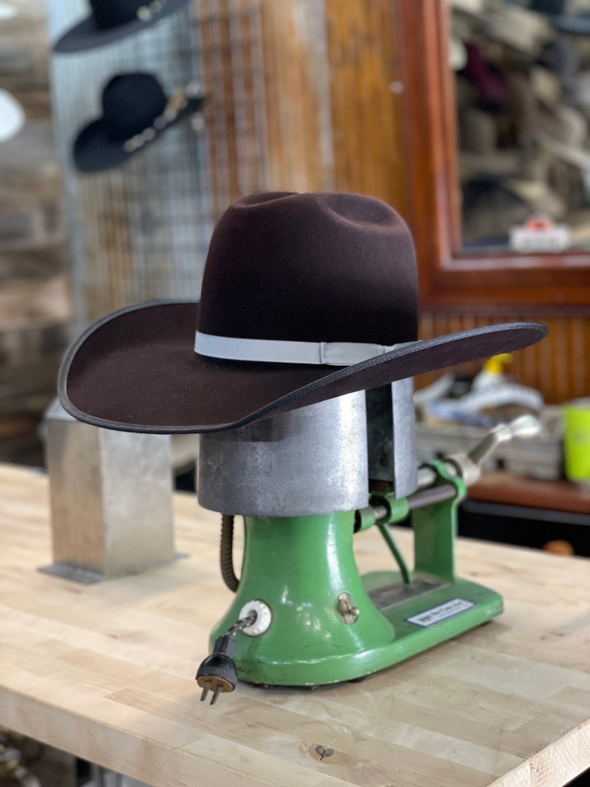 Rodeo King 10X 4 1/2" Brim | BLACK CHERRY – The Cow Lot